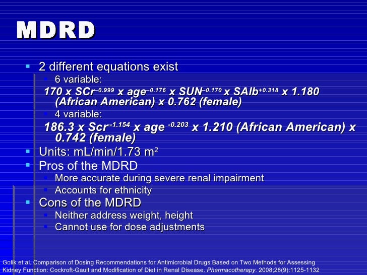 Antibiotic Dosing During Renal Failure