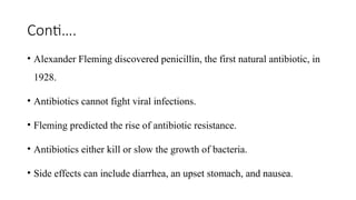 Antibiotic Drugs and its classification.pptx
