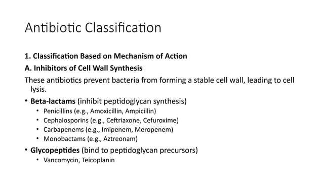 Antibiotic Drugs and its classification.pptx