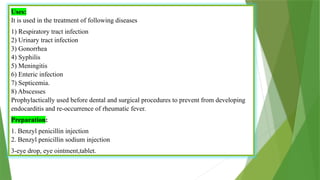 Antibiotics and it's Classification Penicillin | PPTX