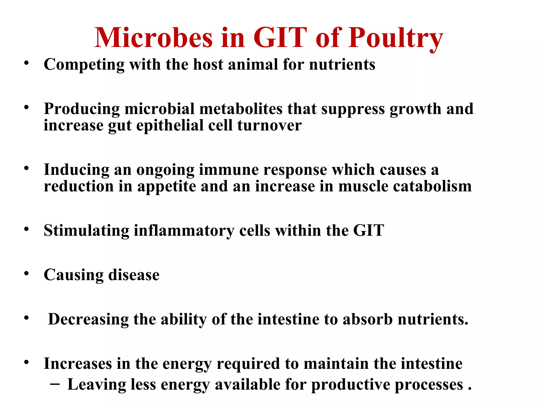 Antibiotic growth promoter in livestock and Poultry: Antimicrobial ...