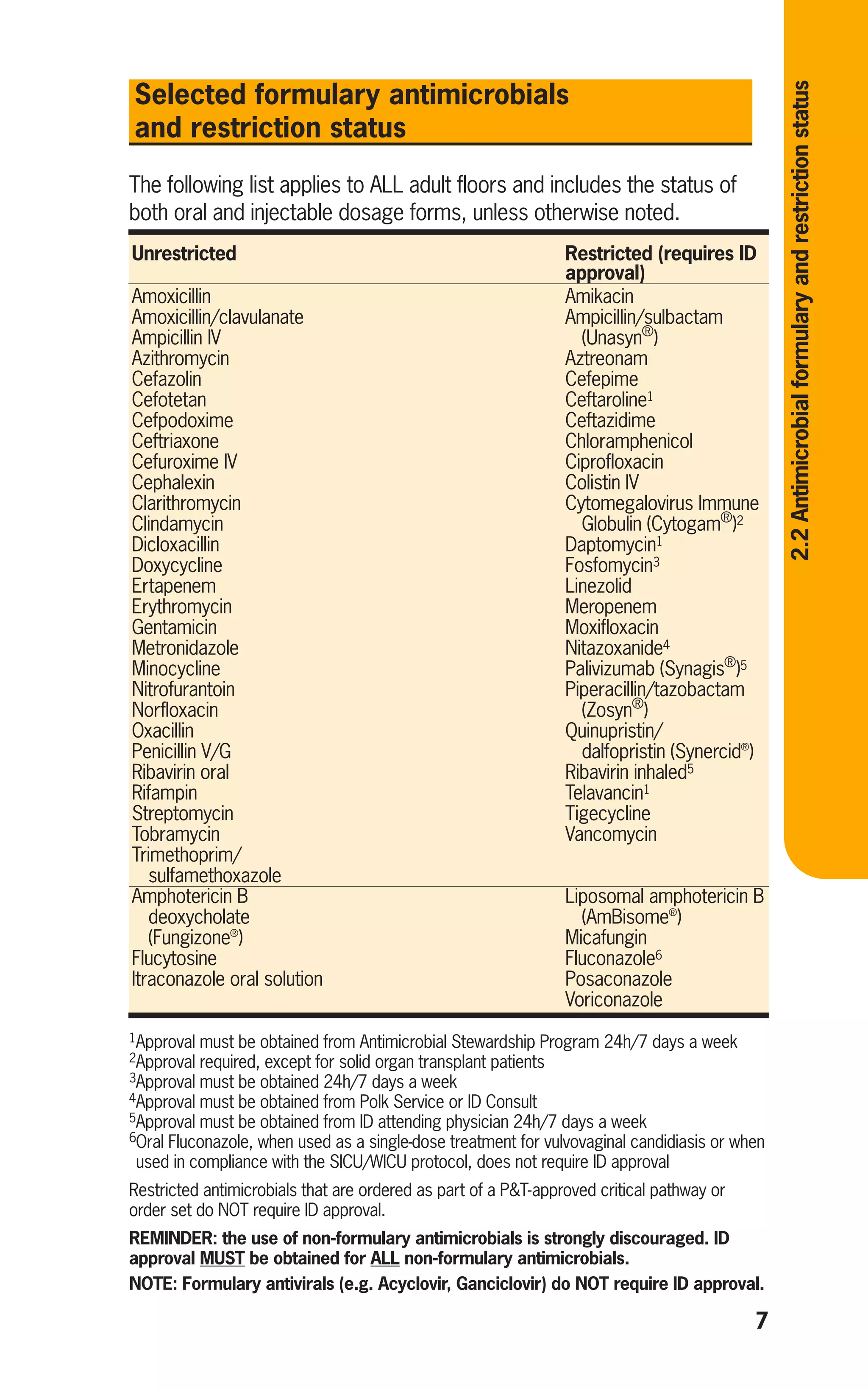 Antibiotic guidelines - John hopkins | PDF