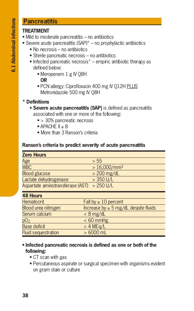 Antibiotic guidelines - John hopkins