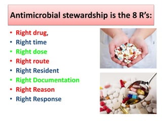 Antibiotic; introduction & stewardship program in children | PPTX