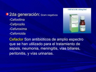 Antibioticos Mas Usados | PPT
