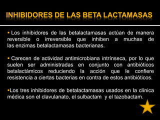 Antibioticos betalactamicos | PPTX