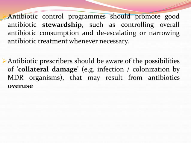 Antibiotic Policies and stewardship.pptx | Infectious Diseases ...