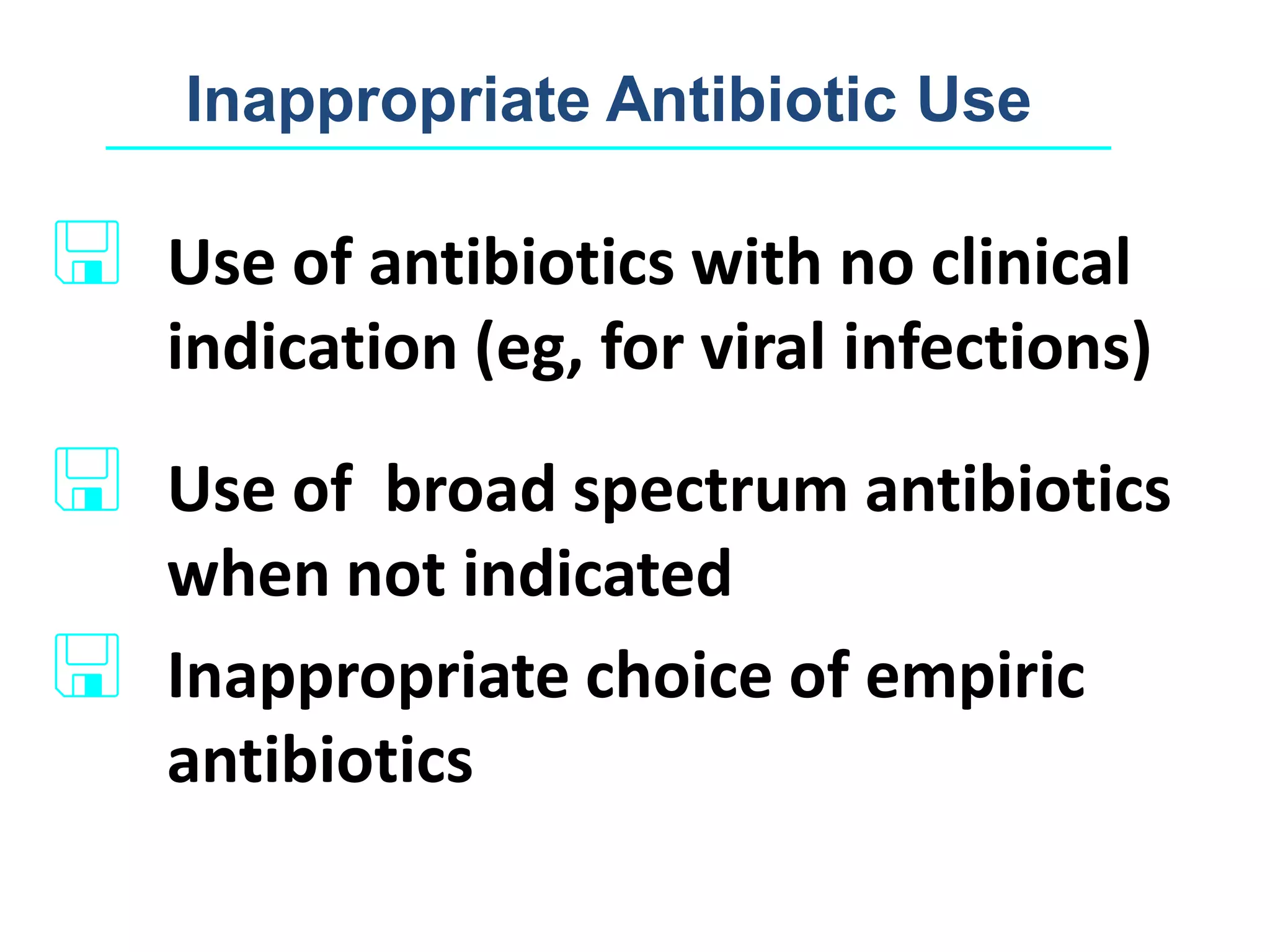 CHOOSING THE RIGHT ANTIBIOTIC ? Need for Antibiotic Policy | PDF