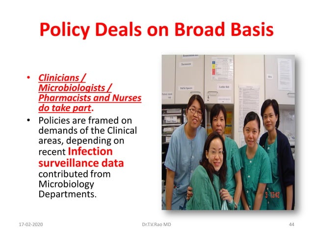 CHOOSING THE RIGHT ANTIBIOTIC ? Need for Antibiotic Policy | PDF