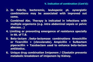 Antibiotic prescription and bacterial resistance | PPT