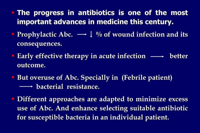 Antibiotic prescription and bacterial resistance | PPT | Infectious ...