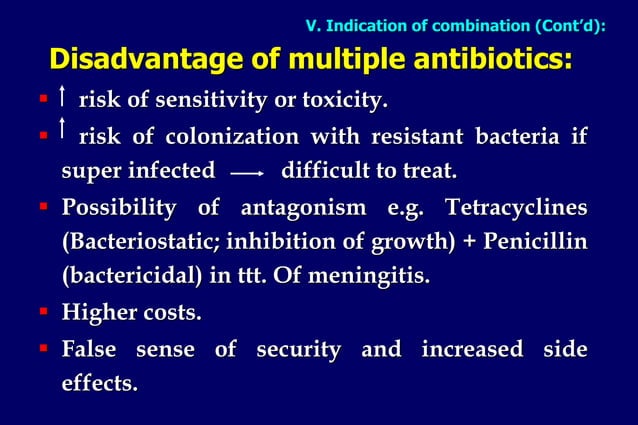 Antibiotic prescription and bacterial resistance | PPT | Infectious ...