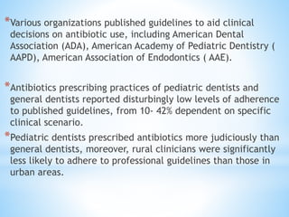 Antibiotic prescription presentation | PPTX