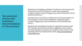 Antibiotic prescription strategy in perioperative patient | PPTX