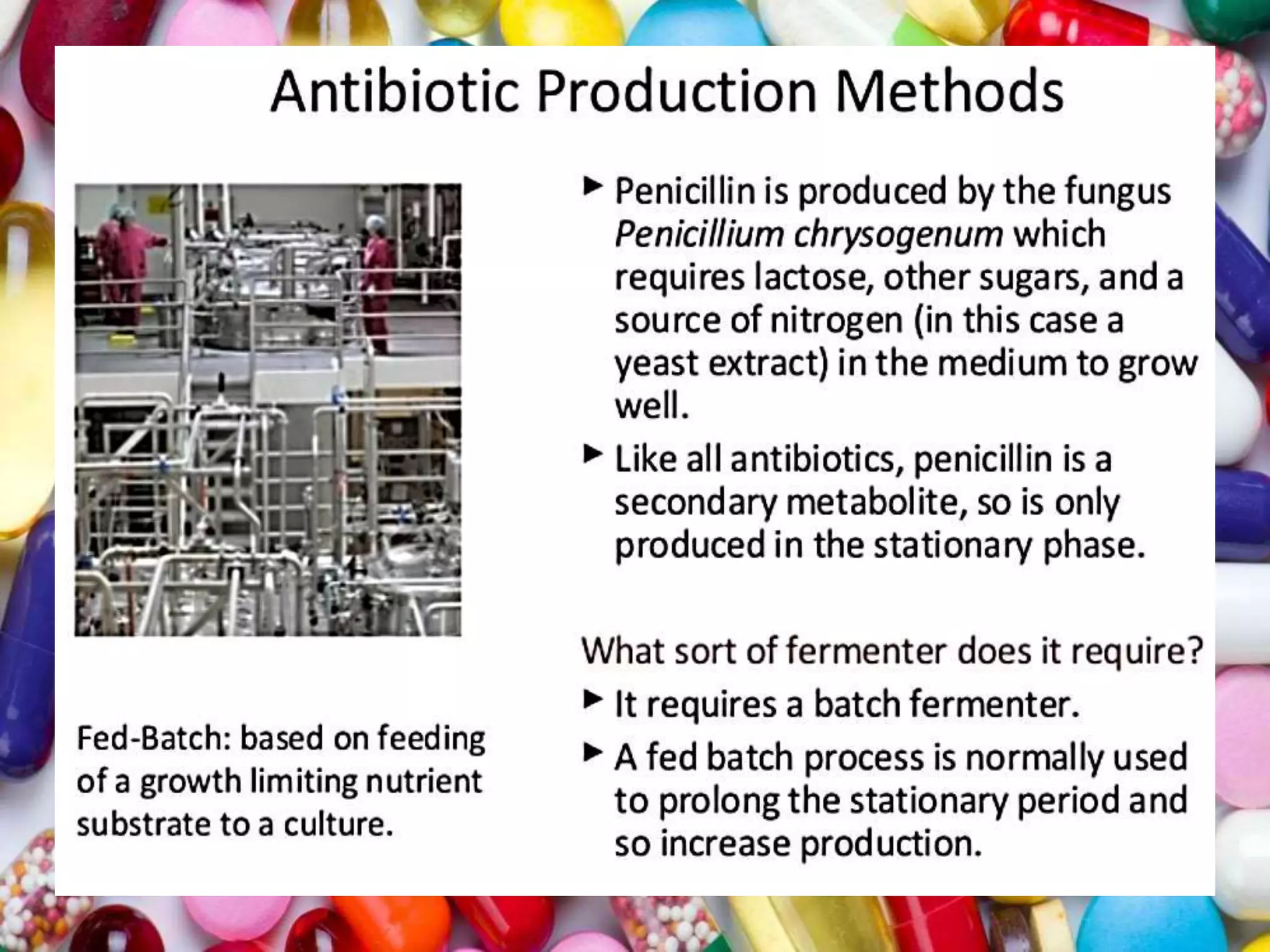 Antibiotic production | PPT