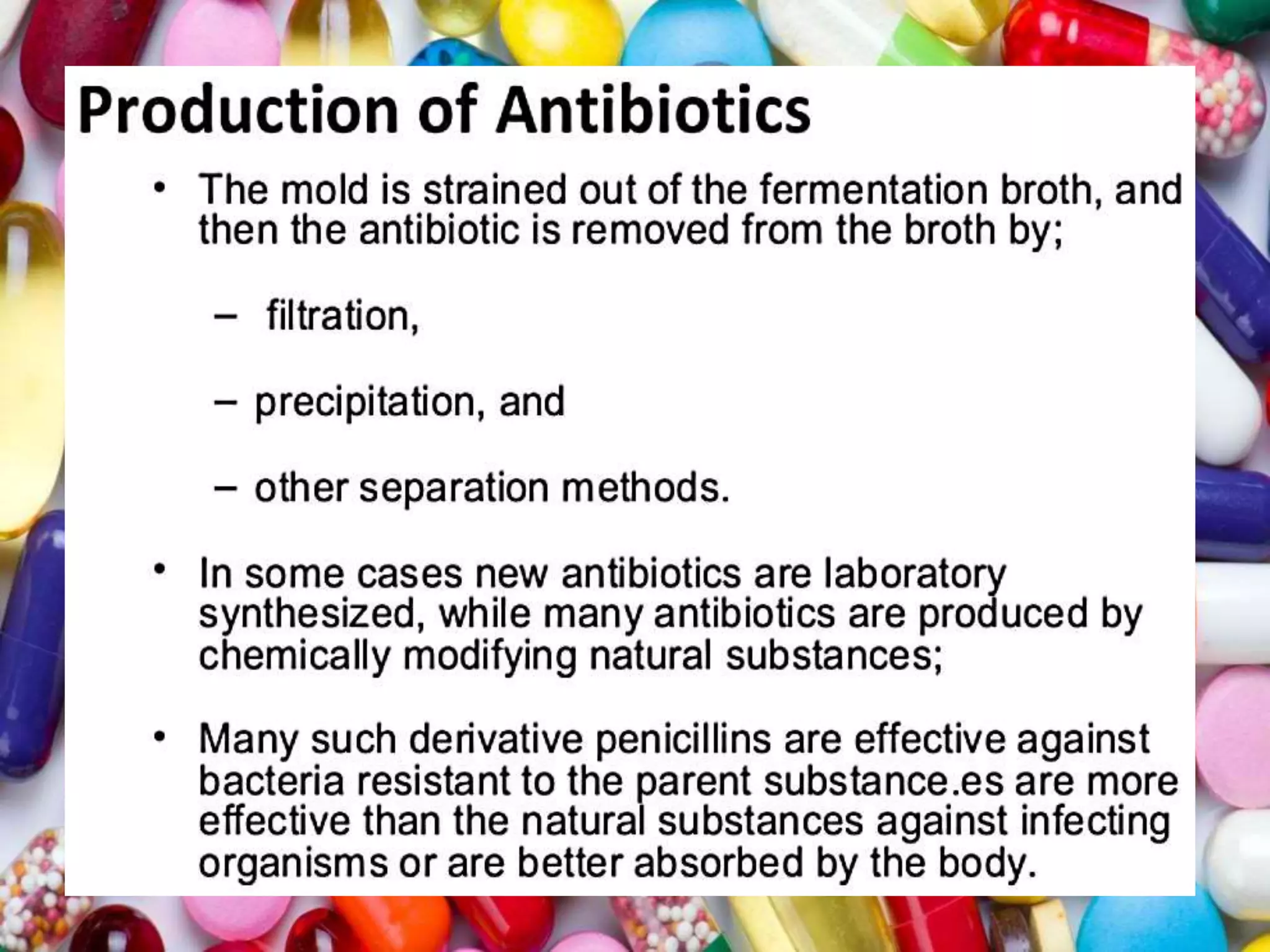 Antibiotic production | PPT
