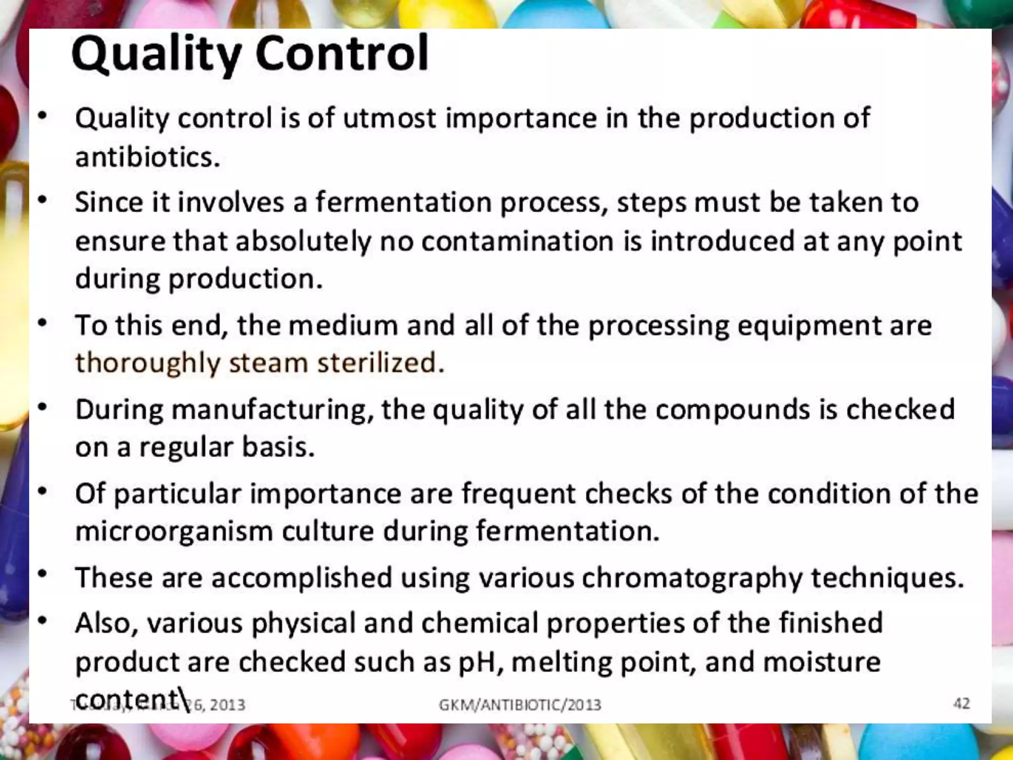 Antibiotic production | PPT
