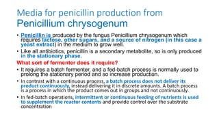 Antibiotic production. Production of Antibiotics | PPTX