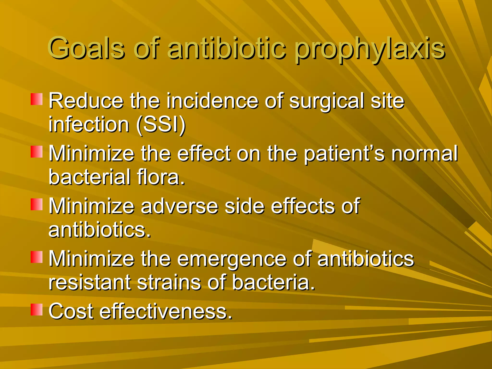 Antibiotic prophylaxis | PPT