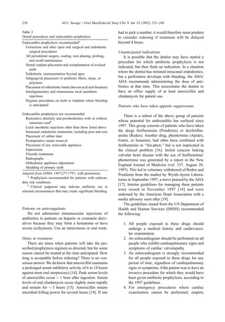 Antibiotic prophylaxis in dentoalveolar surgery (1) | PDF
