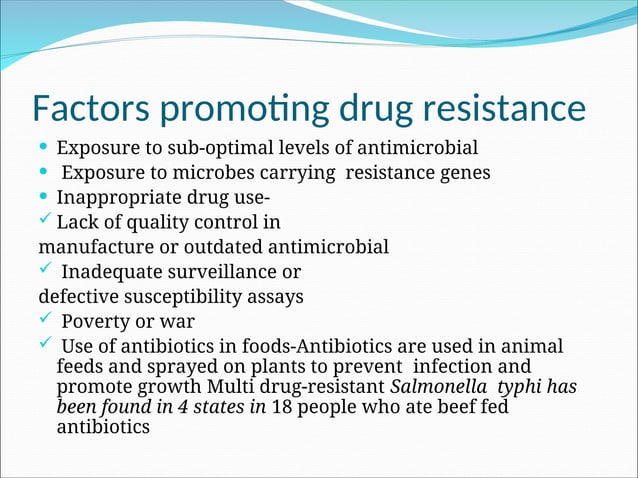 ANTIBIOTIC RESISTANCE of bacteria and other.ppt