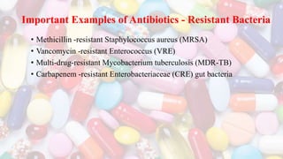 Antibiotic resistance | PPTX