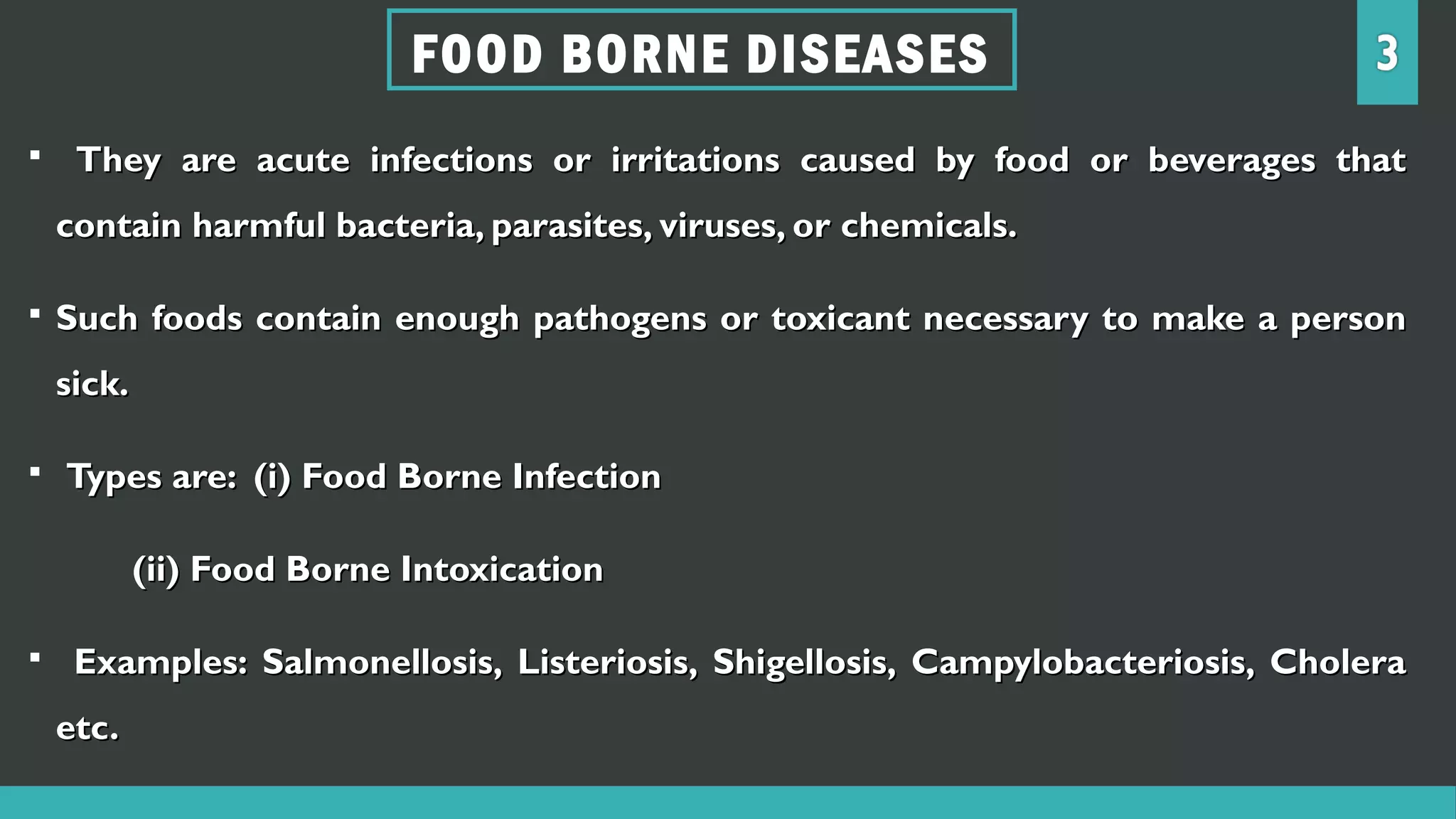 Antibiotic Resistance & Food Borne Diseases | PPT