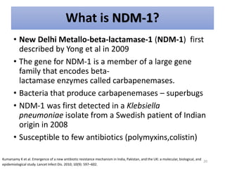 Antimicrobial Resistance - Hemant Kanase | PDF