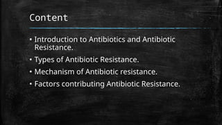 Antibiotic Resistance (karan) seminar.pptx