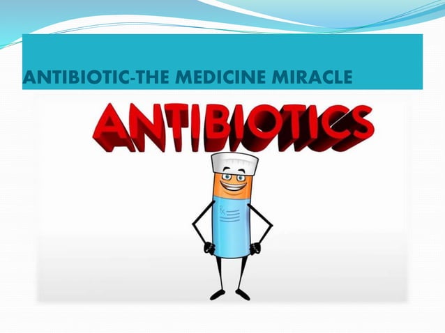 Antibiotic resistance slideshare (BY- RICHA KRISHNA)( M.PHARMACY ...
