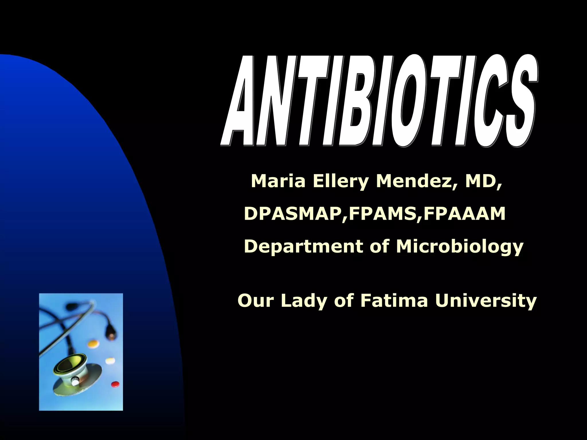 Antibiotics | PPT