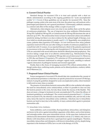 Recurrente urinary tract infections a Review AND proposalfor clinicians ...