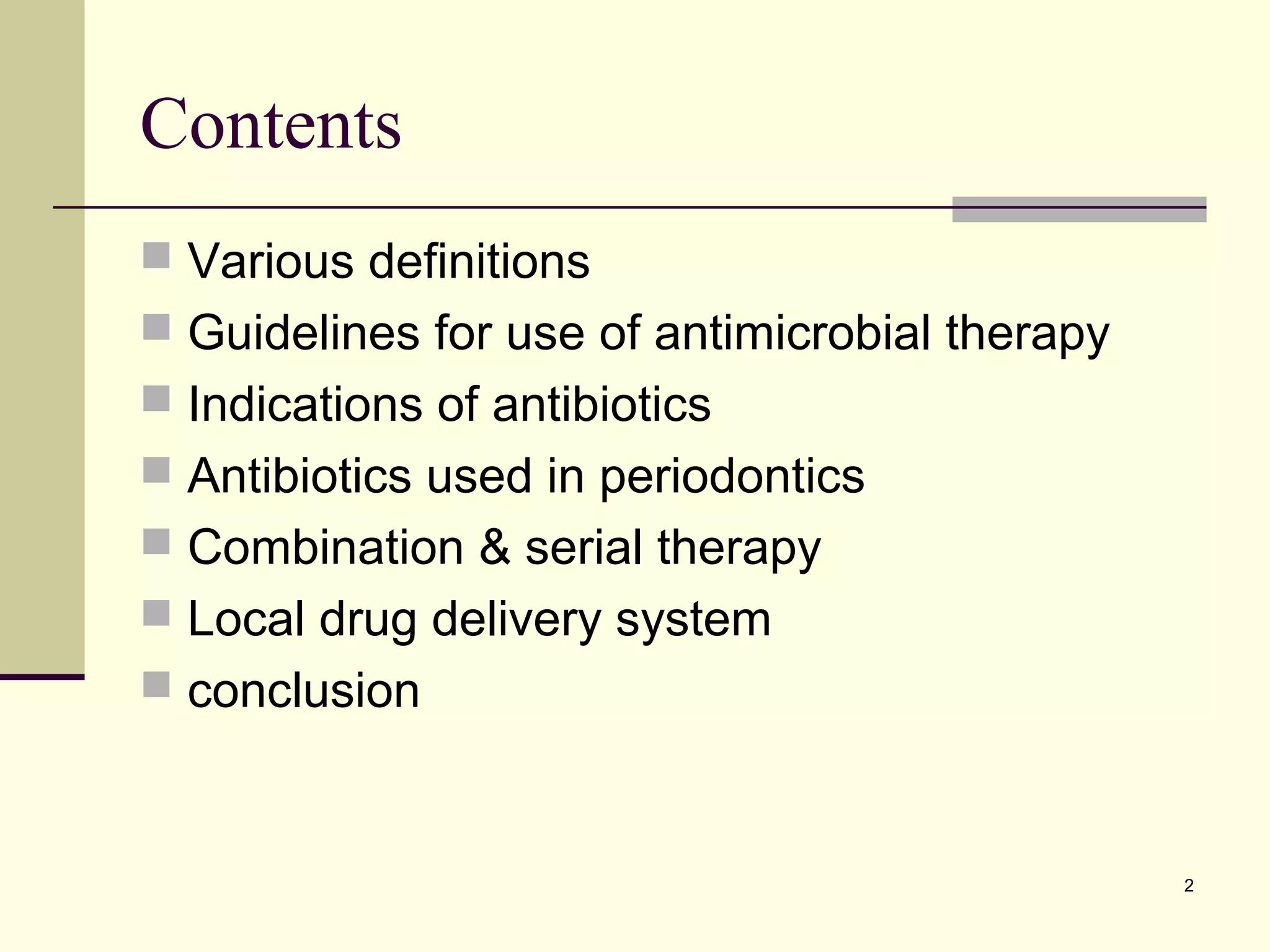 Common Antibiotics : Used in periodontal therapy, easy approach for ...