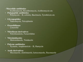 Antibiotics in Oral and Maxillofacial Surgery | PPTX
