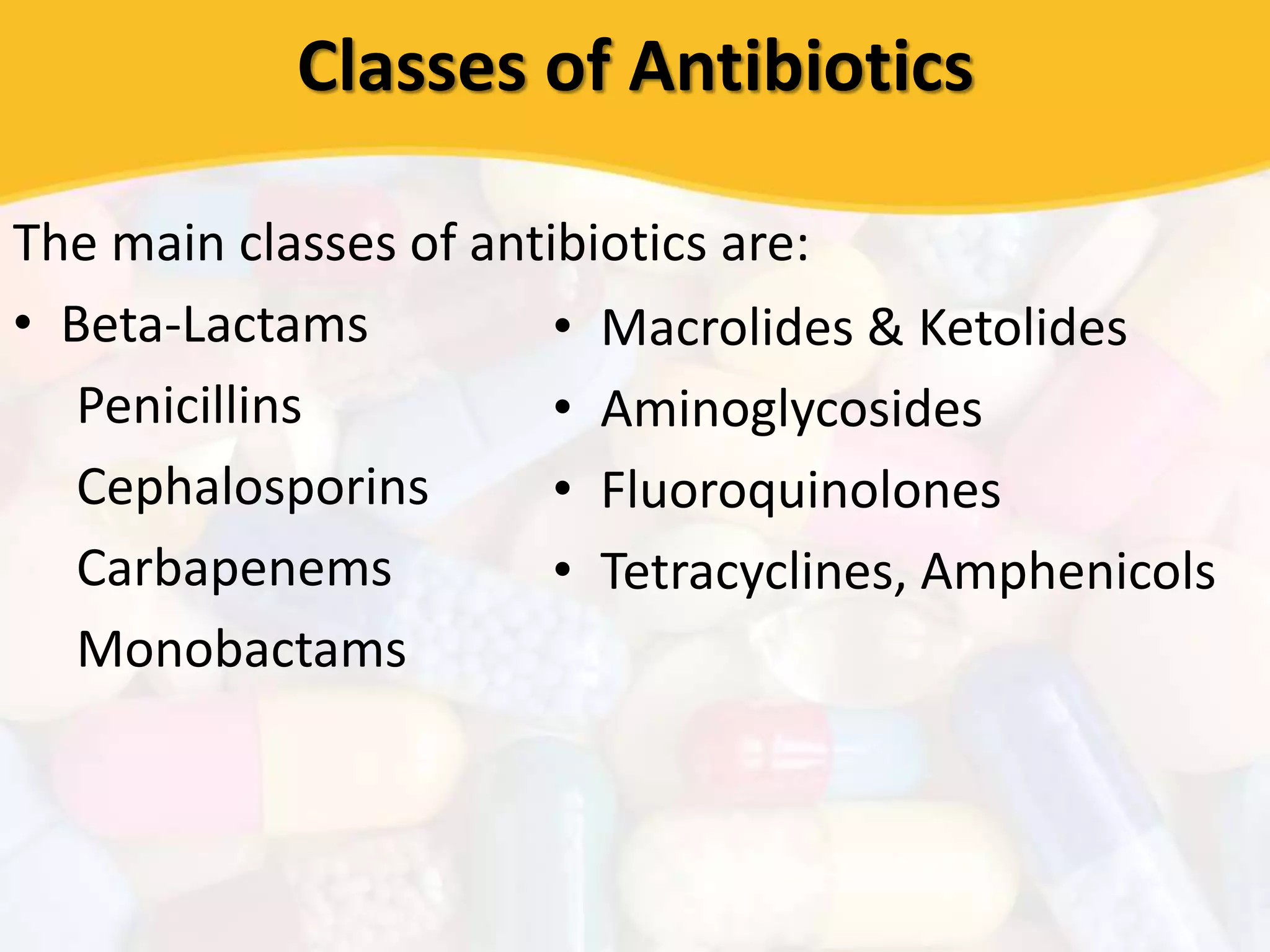 Antibiotics | PPTX