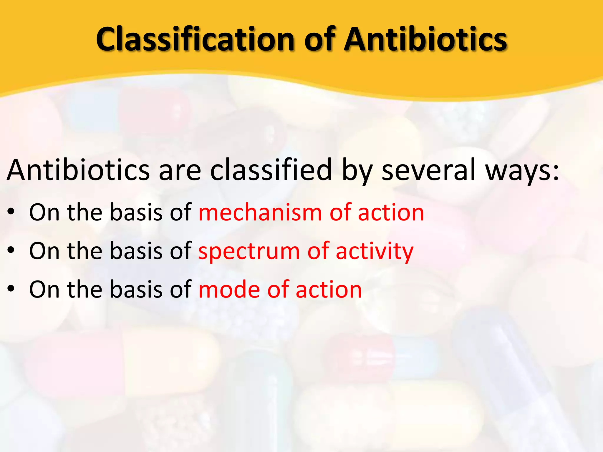 Antibiotics | PPTX
