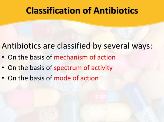 Antibiotics | PPTX