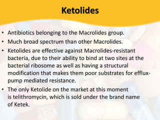 Antibiotics | PPTX