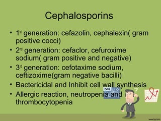 Antibiotics in ophthalmology | PPT