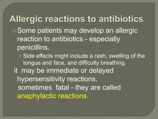 Antibiotics | PPTX
