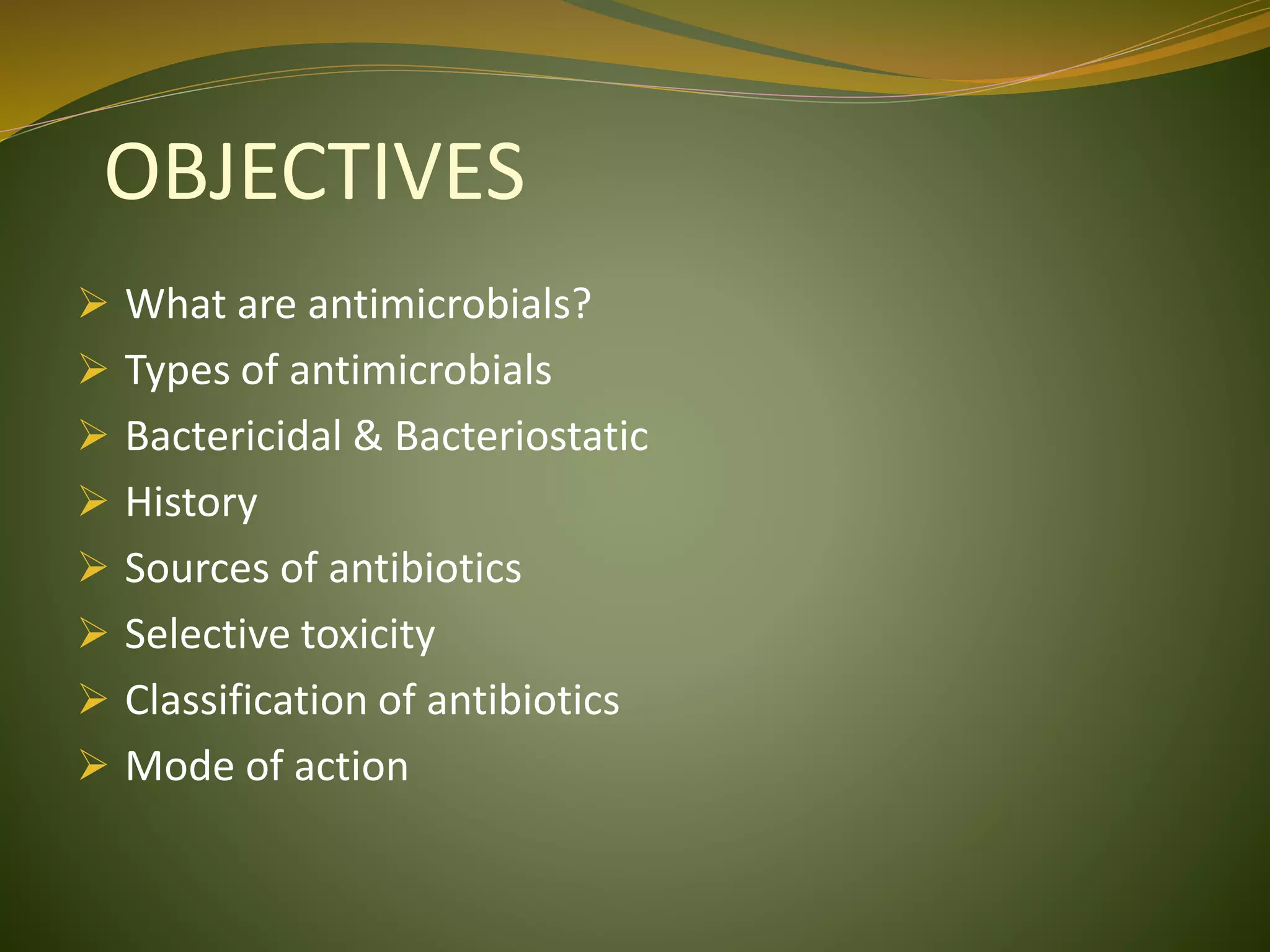 Antibiotics | PPTX