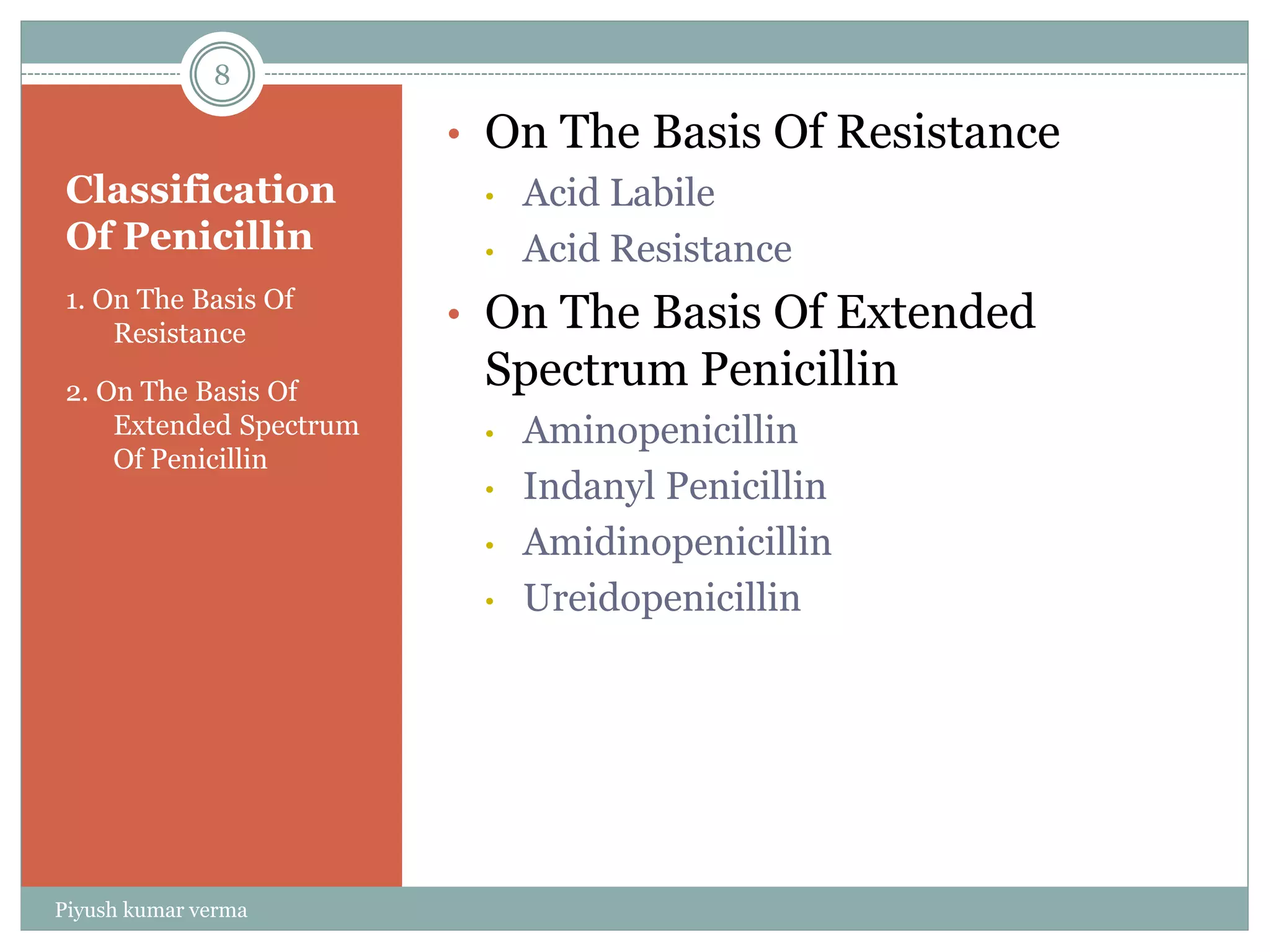 Antibiotics & penicillin | PPTX