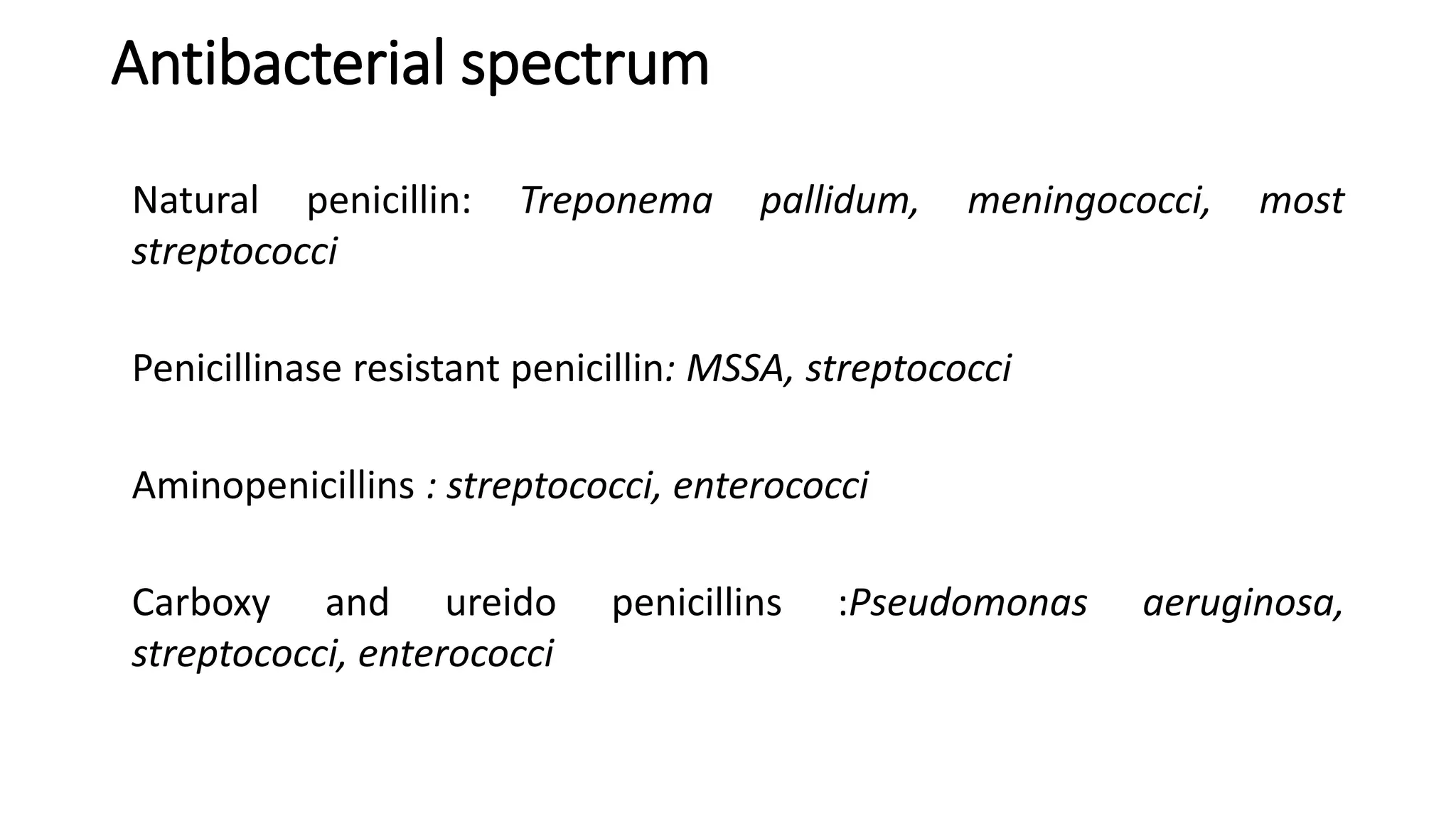 Antibiotics- penicillin | PPTX