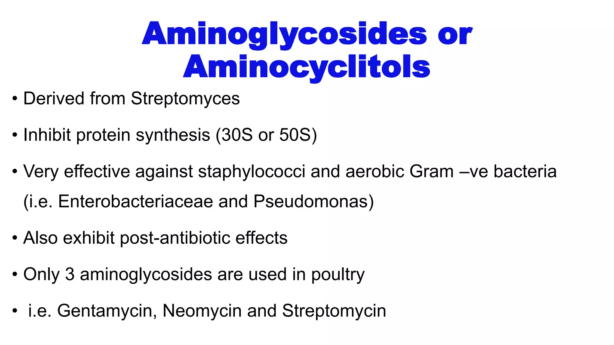 Antibiotics in Poultry | PPSX