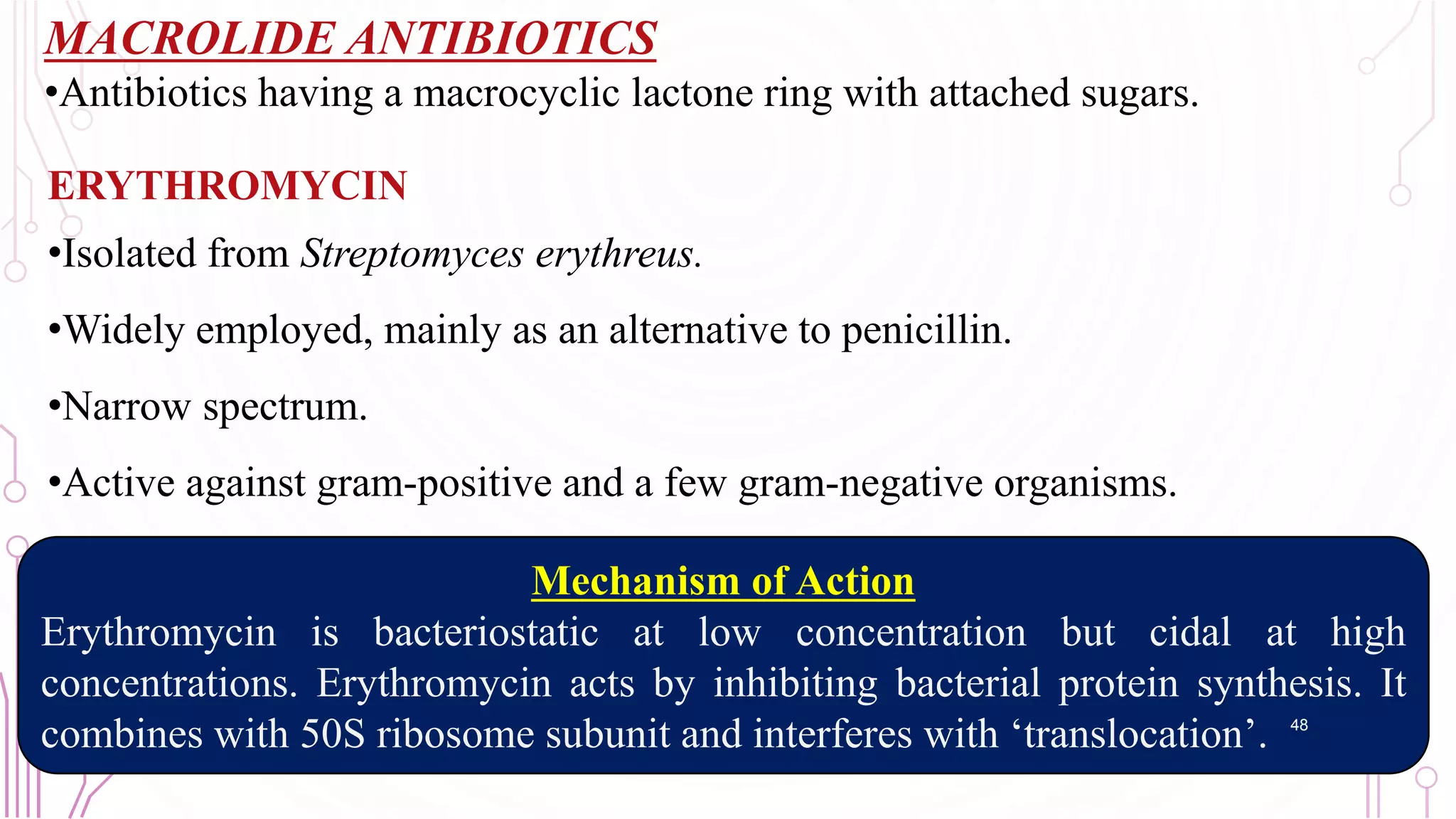 Antibiotics | PPTX