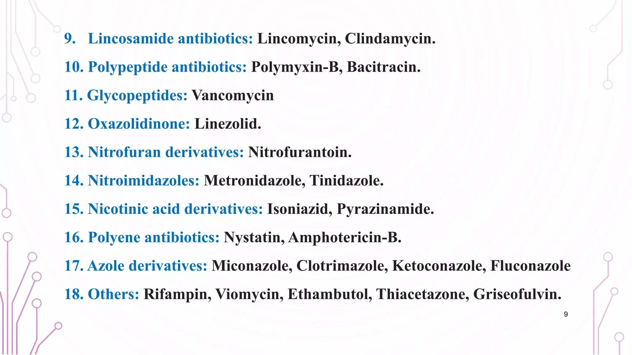 Antibiotics | PPTX