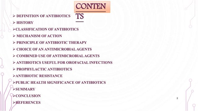 Antibiotics | PPTX