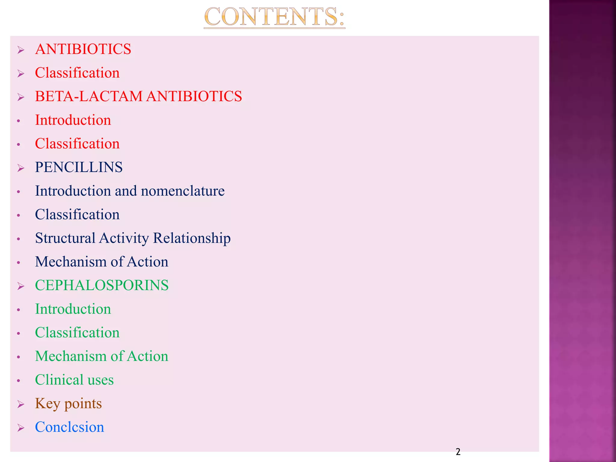 Antibiotics | PPTX