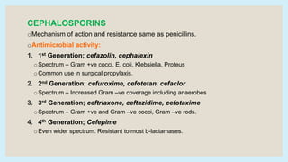 Antibiotics in dentistry | PPTX