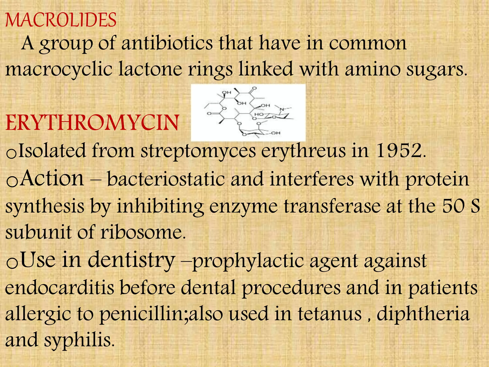 Antibiotics | PPTX